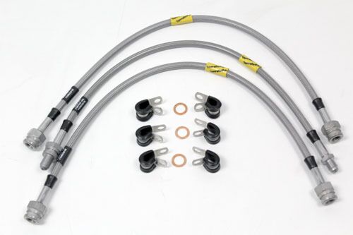 Stainless Steel Brake Flex Line Kit – Defenders Northwest