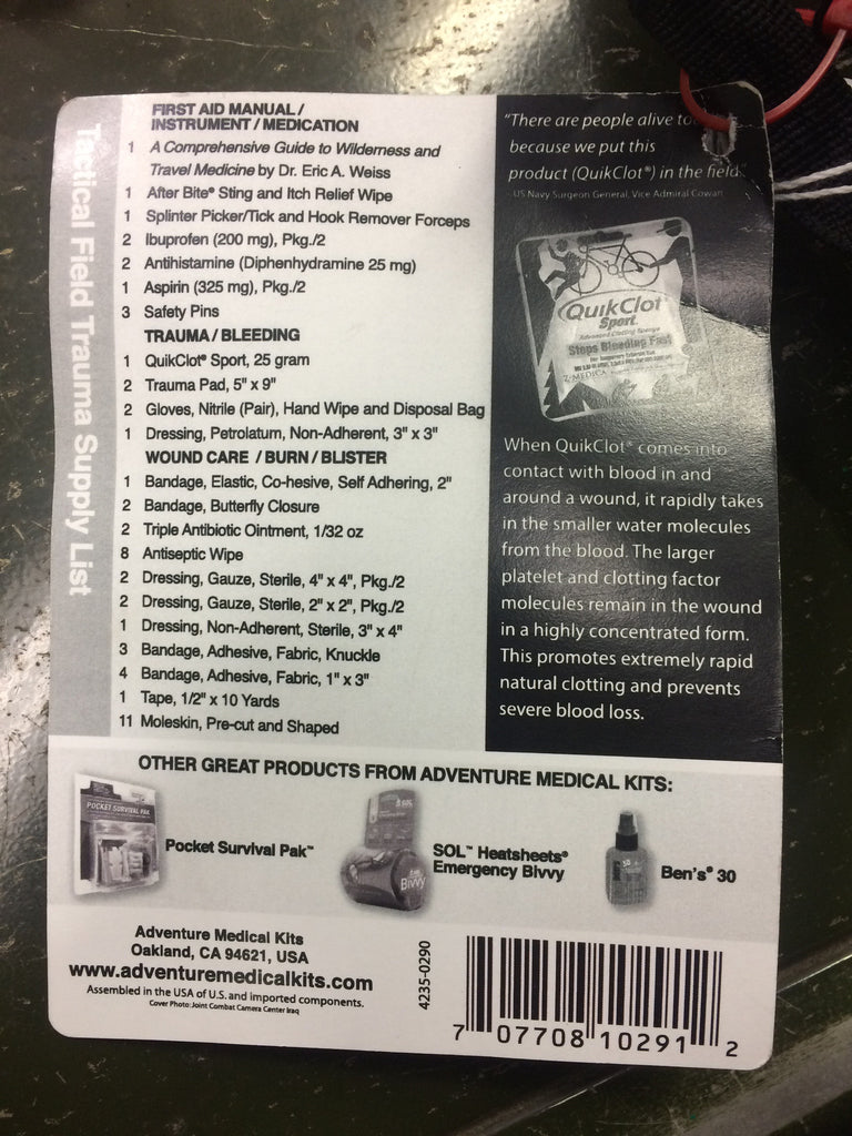 First Aid Kits, Field Trauma kit – Defenders Northwest