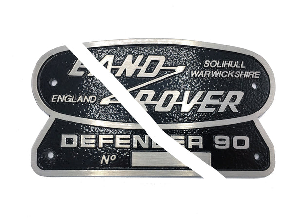 Land Rover Defender Cast Aluminum Tail Badge – Defenders Northwest